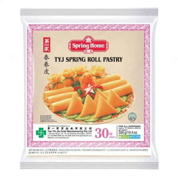 Spring Home TYJ Spring Roll Pastry 30 Sheets/ SPRING HOME Springn Roll ...