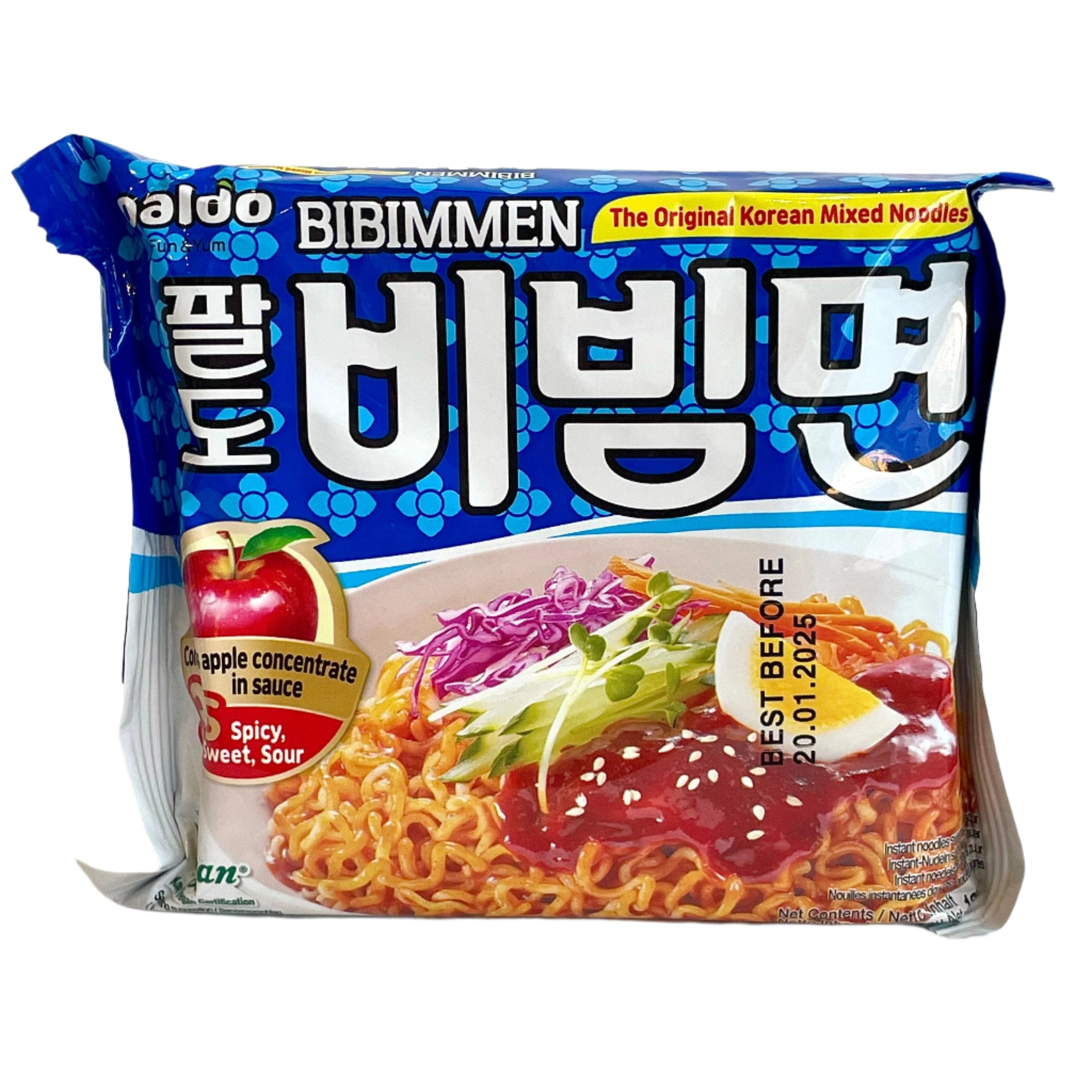 Bibimmen ātri pagatavojamās nūdeles 130g/ Bibimmen pieejamas nūdeles 1 ...